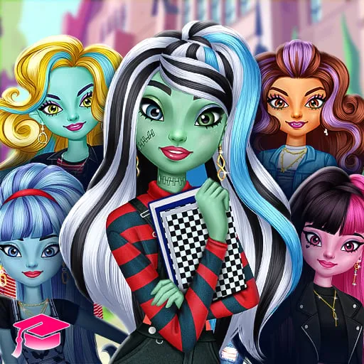 Monster Girls High School Squad | Play Free Online Games on R1Games.com - No Downloads needed
